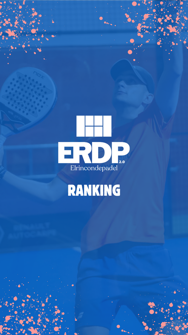 Ranking ERDP | Elrincondepadel2.0